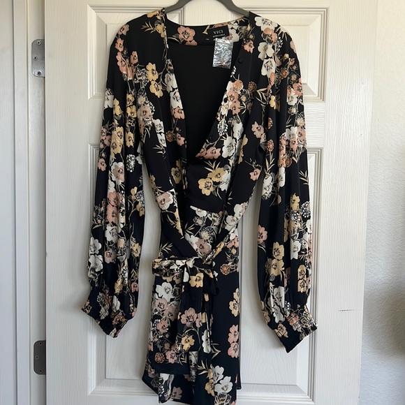 Vici | Dresses | Vici Satin Dress | Poshmark